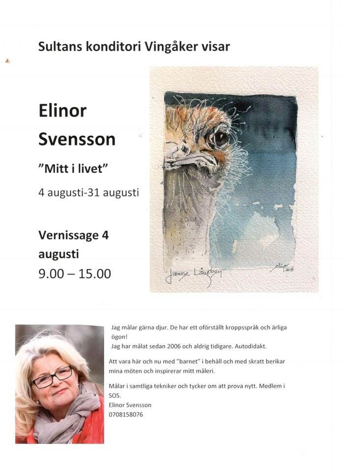 Mitt i livet - Elinor Svensson - SOS - Söder Om Sjön